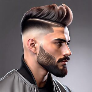 15 Creative Ideas for a Stylish V Fade Haircut – Burst of Style