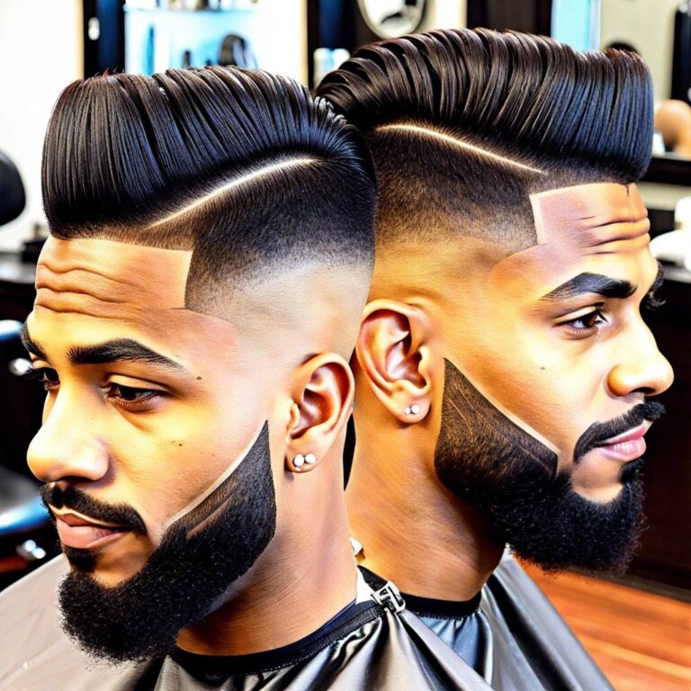 15 Burst Fade with V Ideas for Your Next Hairstyle Upgrade – Burst of Style