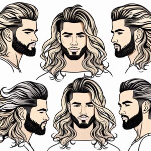 15 Stylish Middle Part with Burst Fade Haircut Ideas – Burst of Style