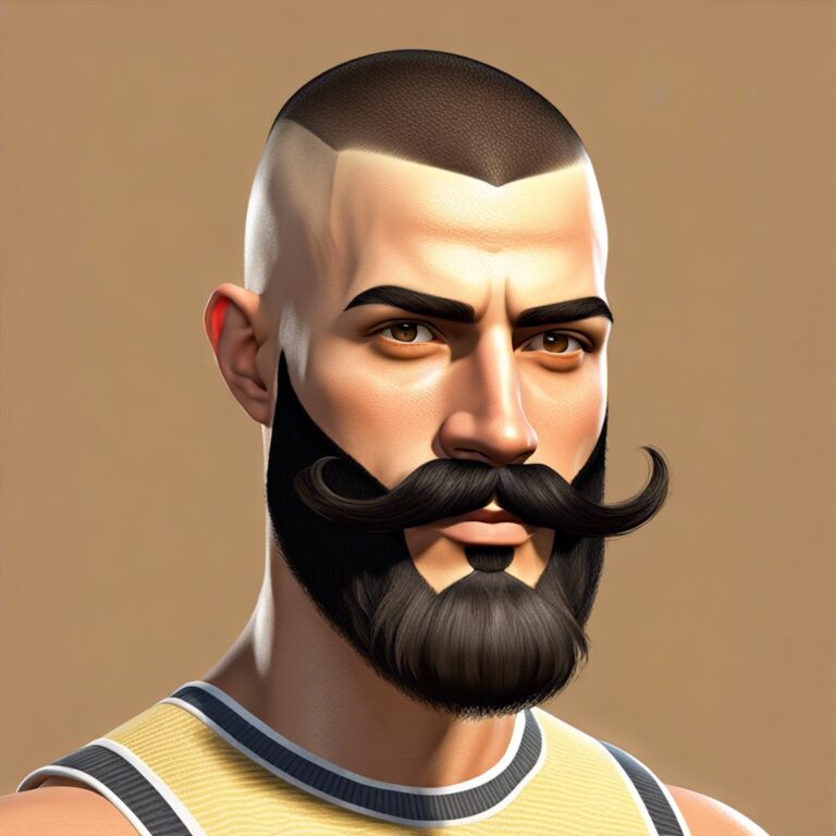 15 Buzz Cut and Beard Ideas for an Effortlessly Cool Look – Burst of Style