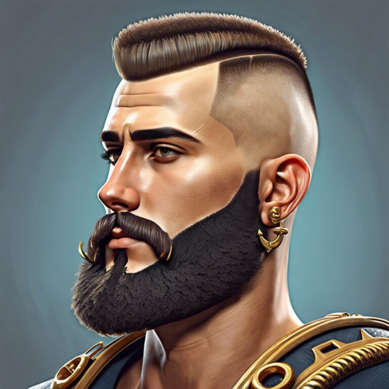 15 Buzz Cut and Beard Ideas for an Effortlessly Cool Look – Burst of Style