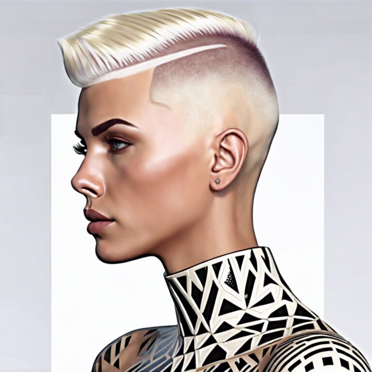 15 Platinum Blonde Buzz Cut Ideas to Inspire Your New Look – Burst of Style