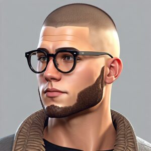15 Buzz Cut with Glasses Ideas for a Stylish Look – Burst of Style
