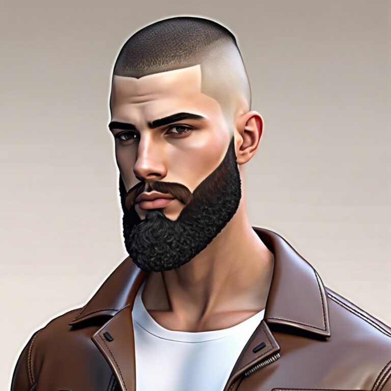 15 Buzz Cut and Beard Ideas for an Effortlessly Cool Look – Burst of Style