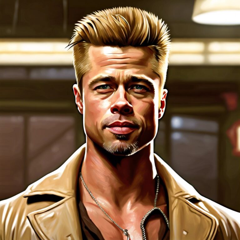 15 Cool Brad Pitt Fight Club Haircut Ideas – Burst of Style