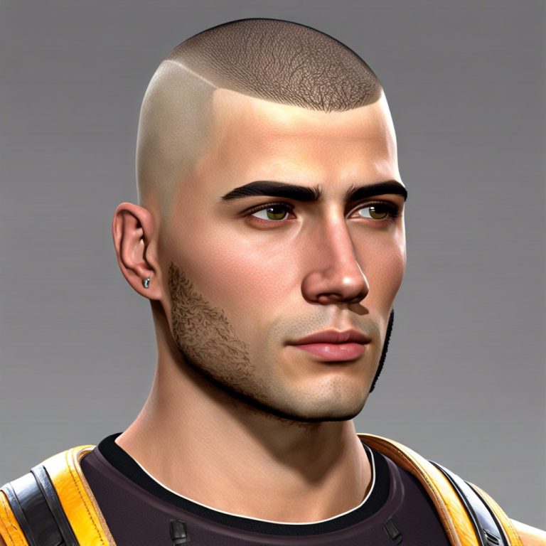 15 Fresh Ideas for a Buzz Cut with Sideburns – Burst of Style