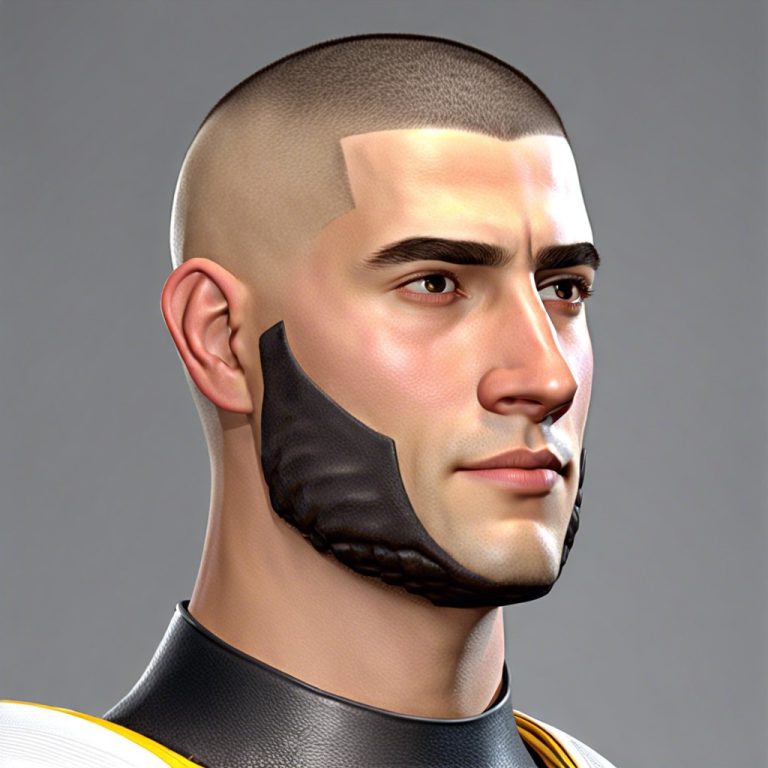 15 Fresh Ideas for a Buzz Cut with Sideburns – Burst of Style
